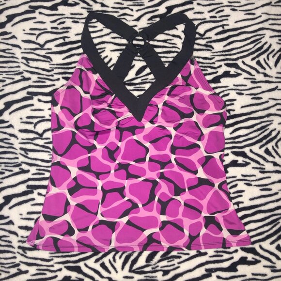 Perry Ellis | Swim | Y2k Tankini Top | Poshmark